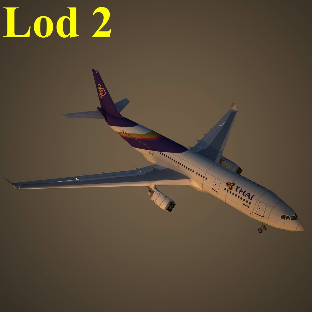 3d Airbus Tha Model