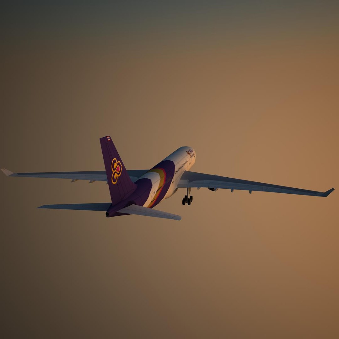 3d Airbus Tha Model
