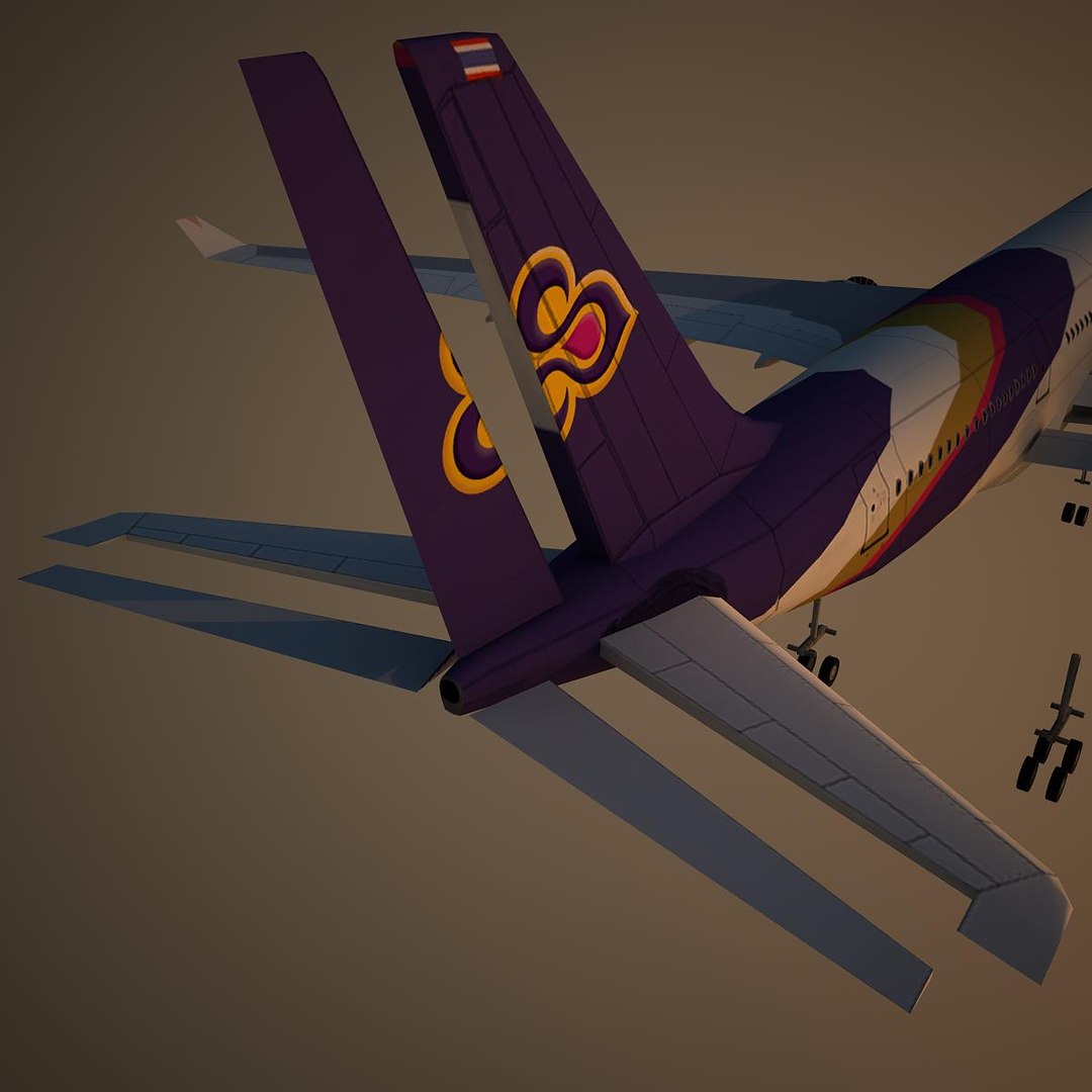 3d Airbus Tha Model