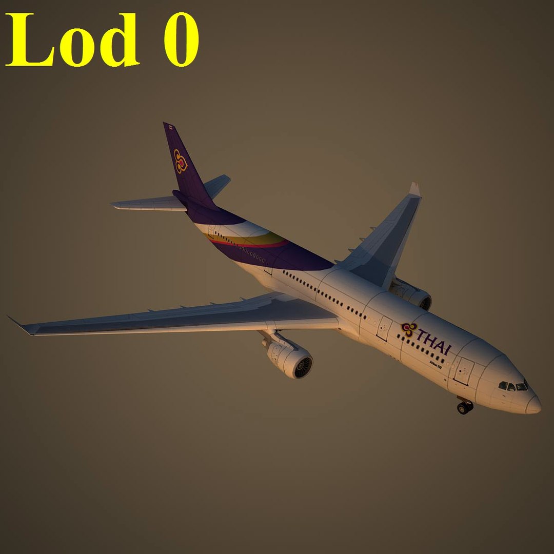 3d Airbus Tha Model
