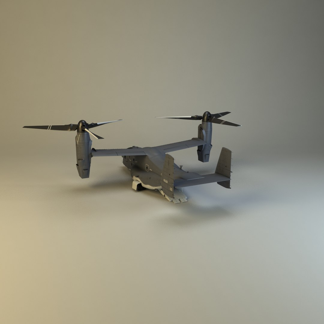cv-22 osprey 3d model