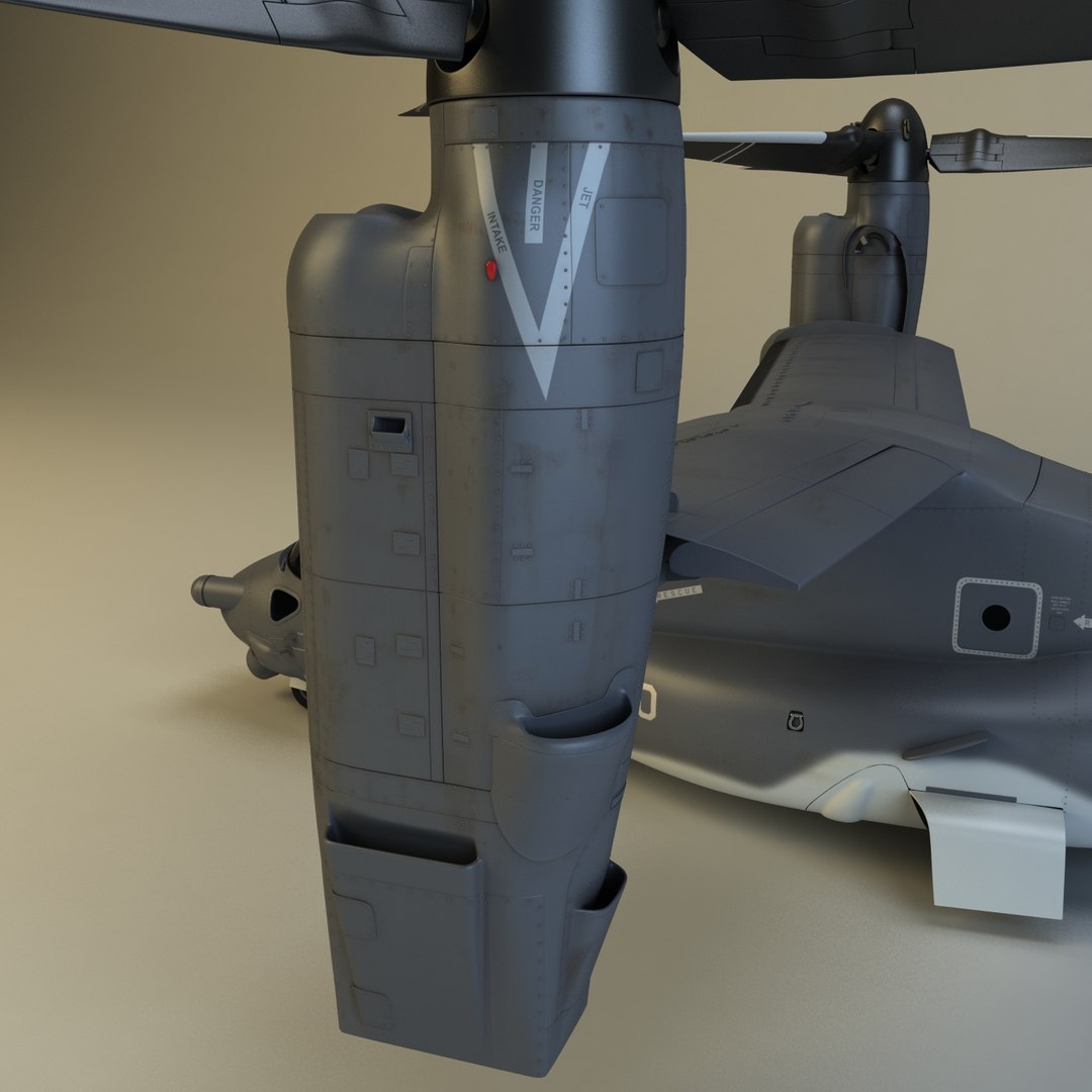 cv-22 osprey 3d model