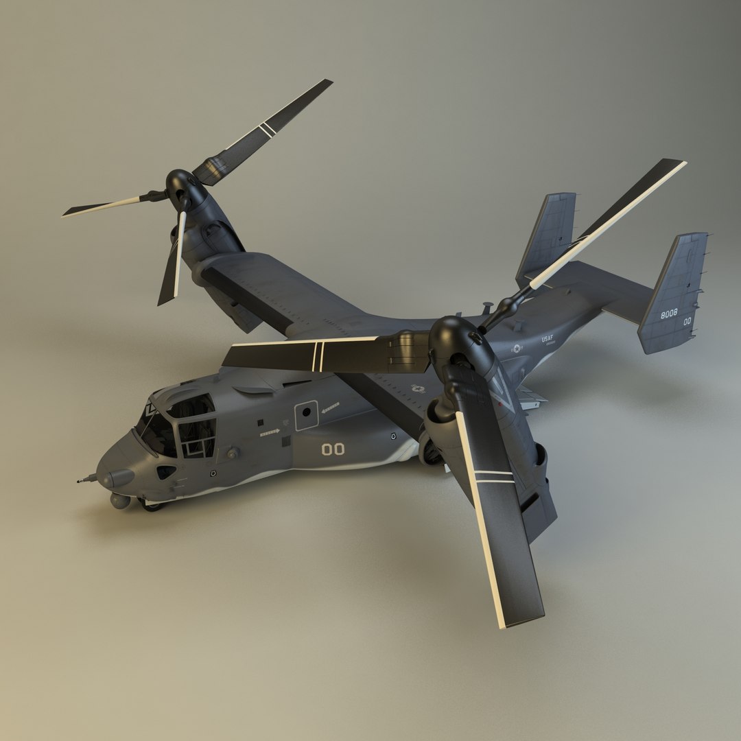 Cv-22 Osprey 3d Model