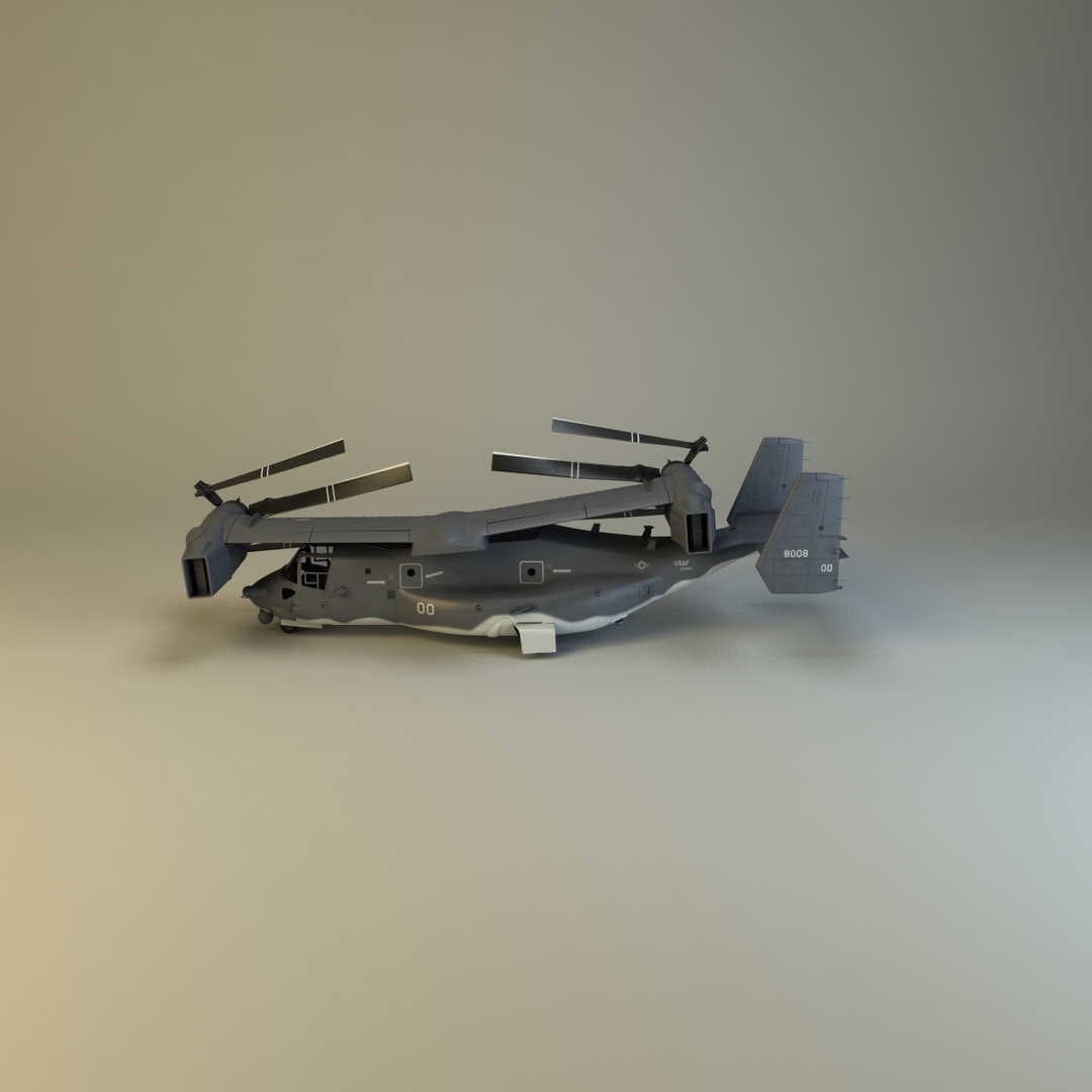 Cv-22 Osprey 3d Model