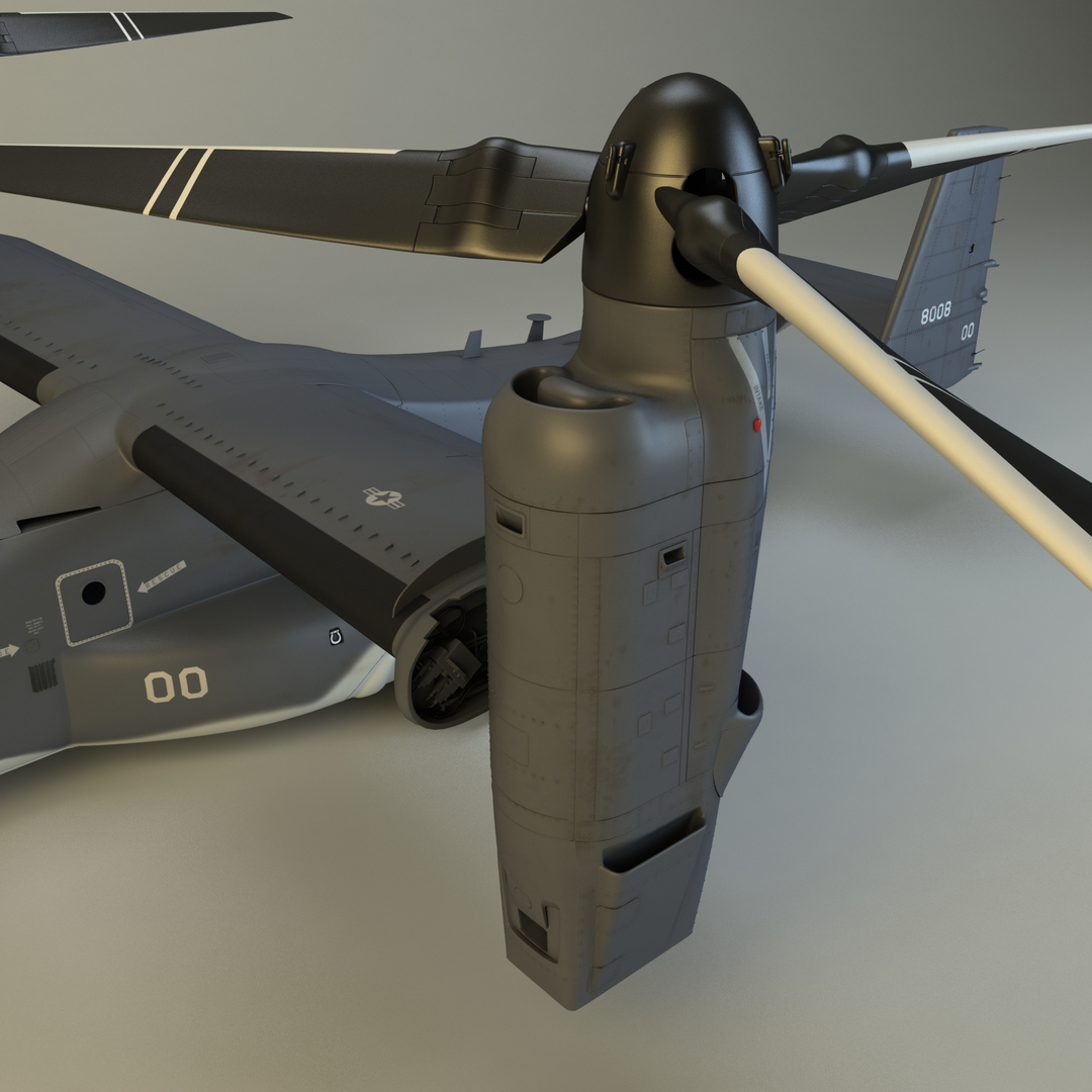cv-22 osprey 3d model
