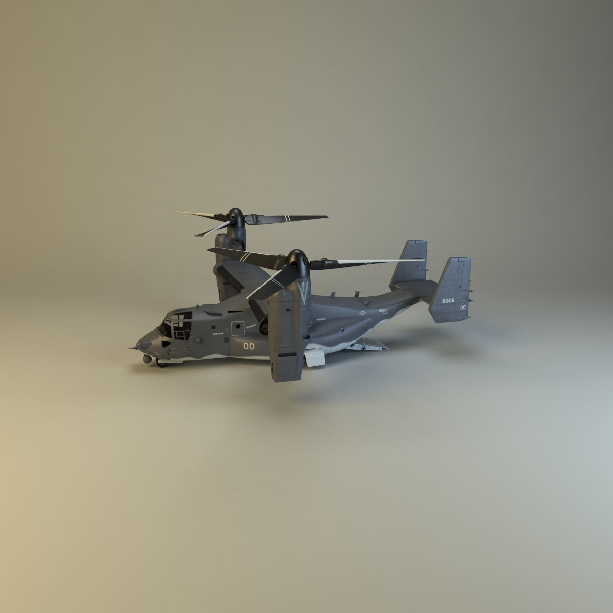 cv-22 osprey 3d model