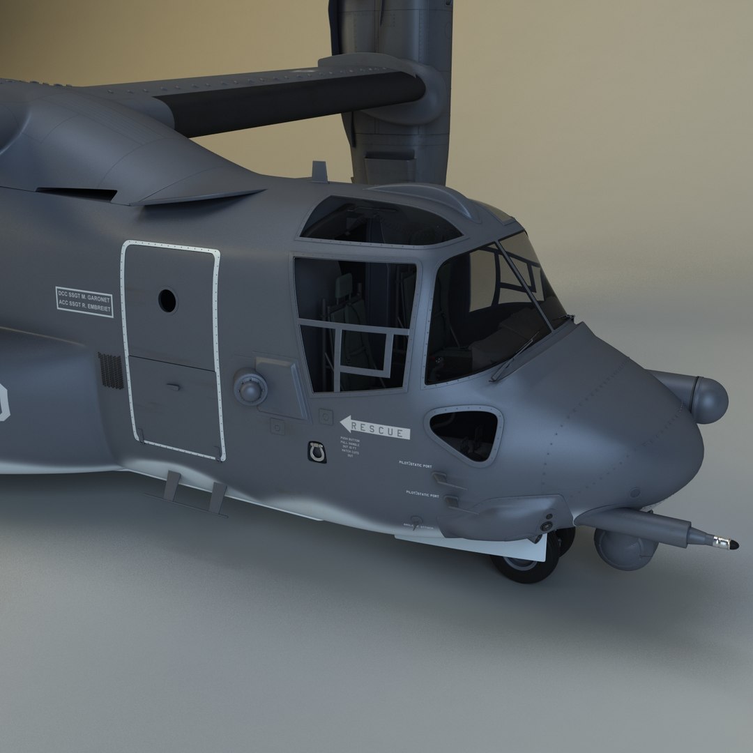 Cv-22 Osprey 3d Model