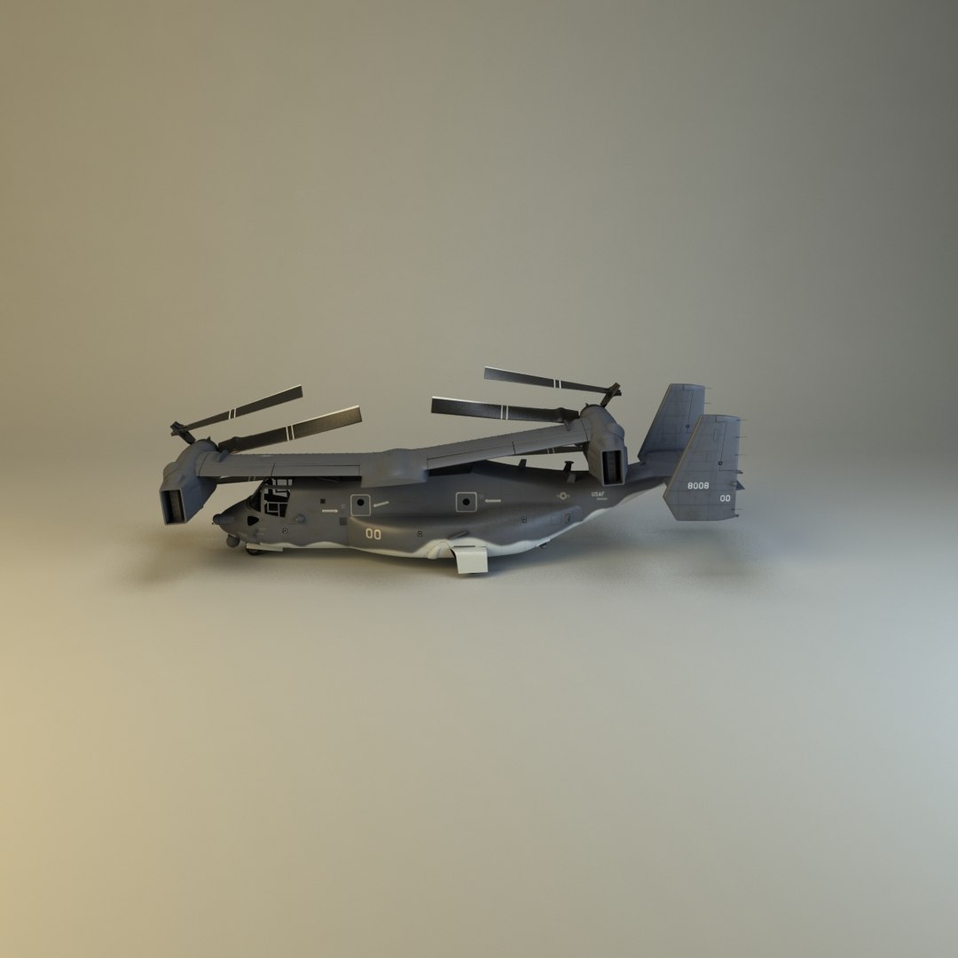 cv-22 osprey 3d model