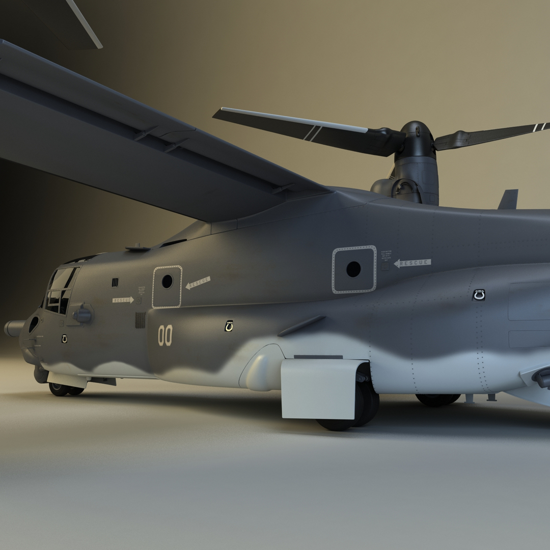 cv-22 osprey 3d model