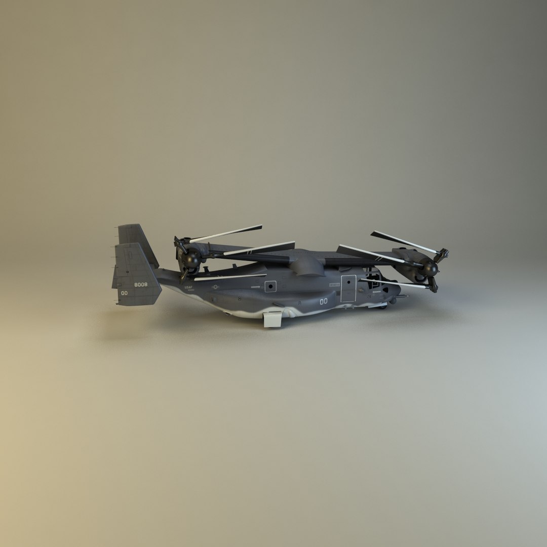 cv-22 osprey 3d model