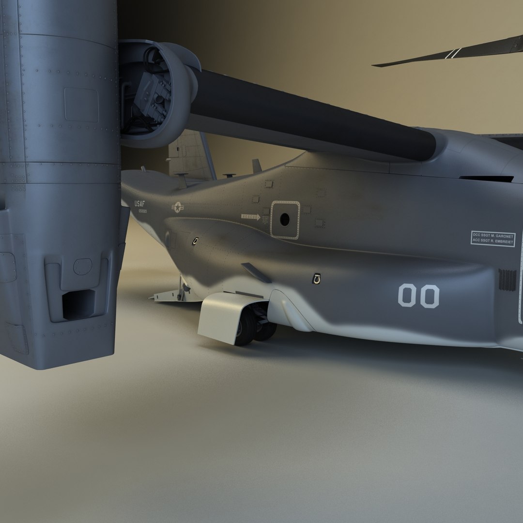 Cv-22 Osprey 3d Model