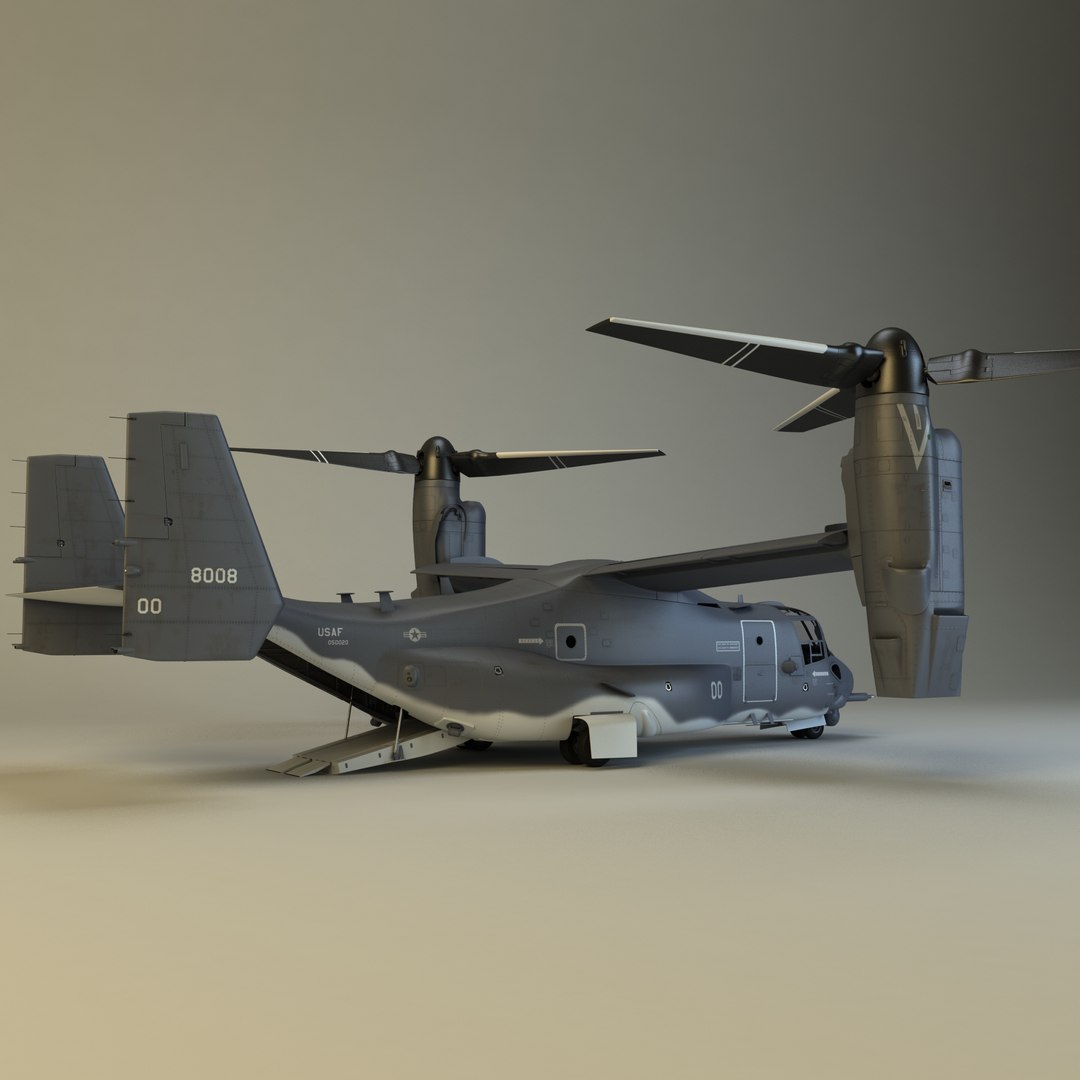 Cv-22 Osprey 3d Model