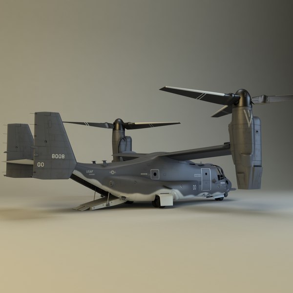 cv-22 osprey 3d model