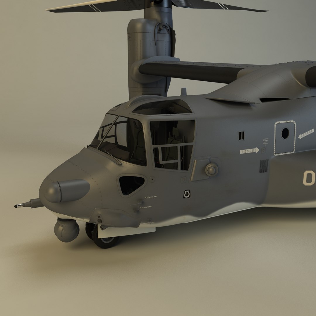 cv-22 osprey 3d model