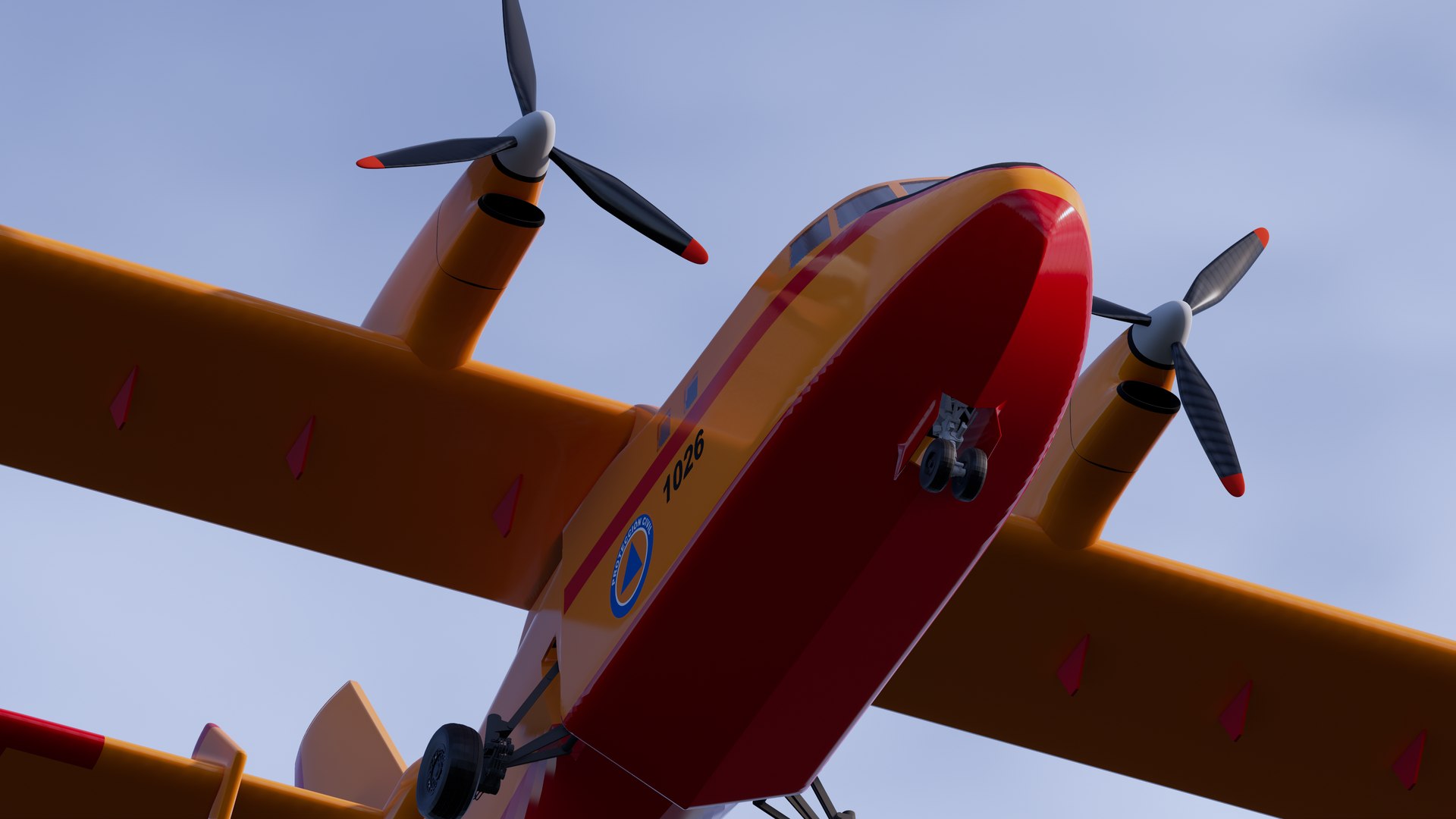 3D Canadair CL-415 Model - TurboSquid 1776099