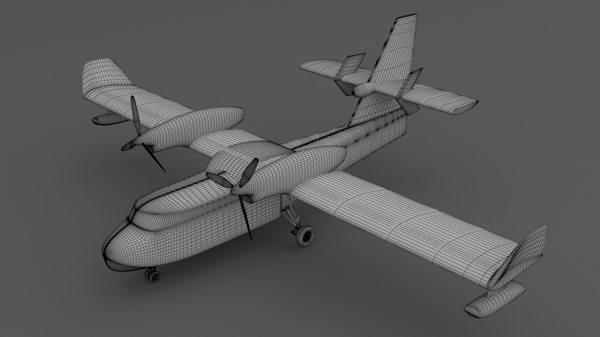 3D Canadair CL-415 Model - TurboSquid 1776099
