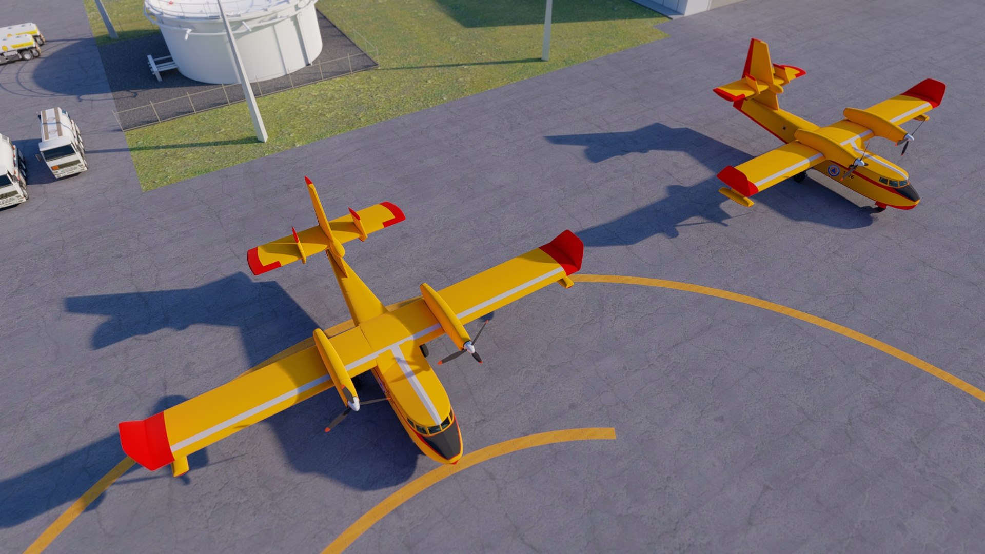 3D Canadair CL-415 Model - TurboSquid 1776099