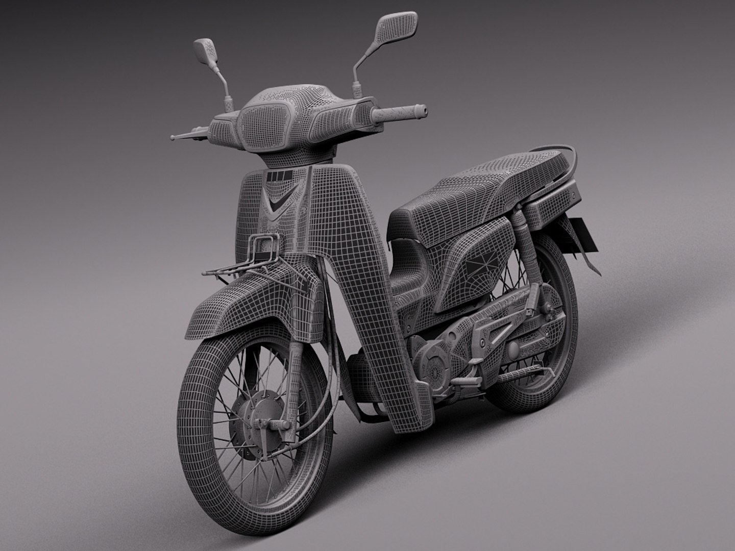 3d Model Honda 2013 Super