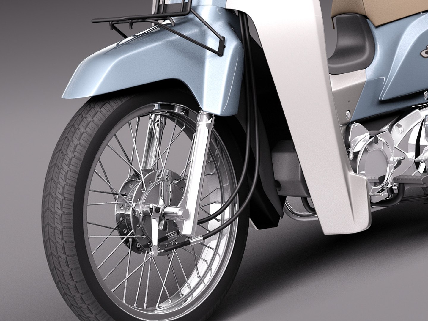3d Model Honda 2013 Super