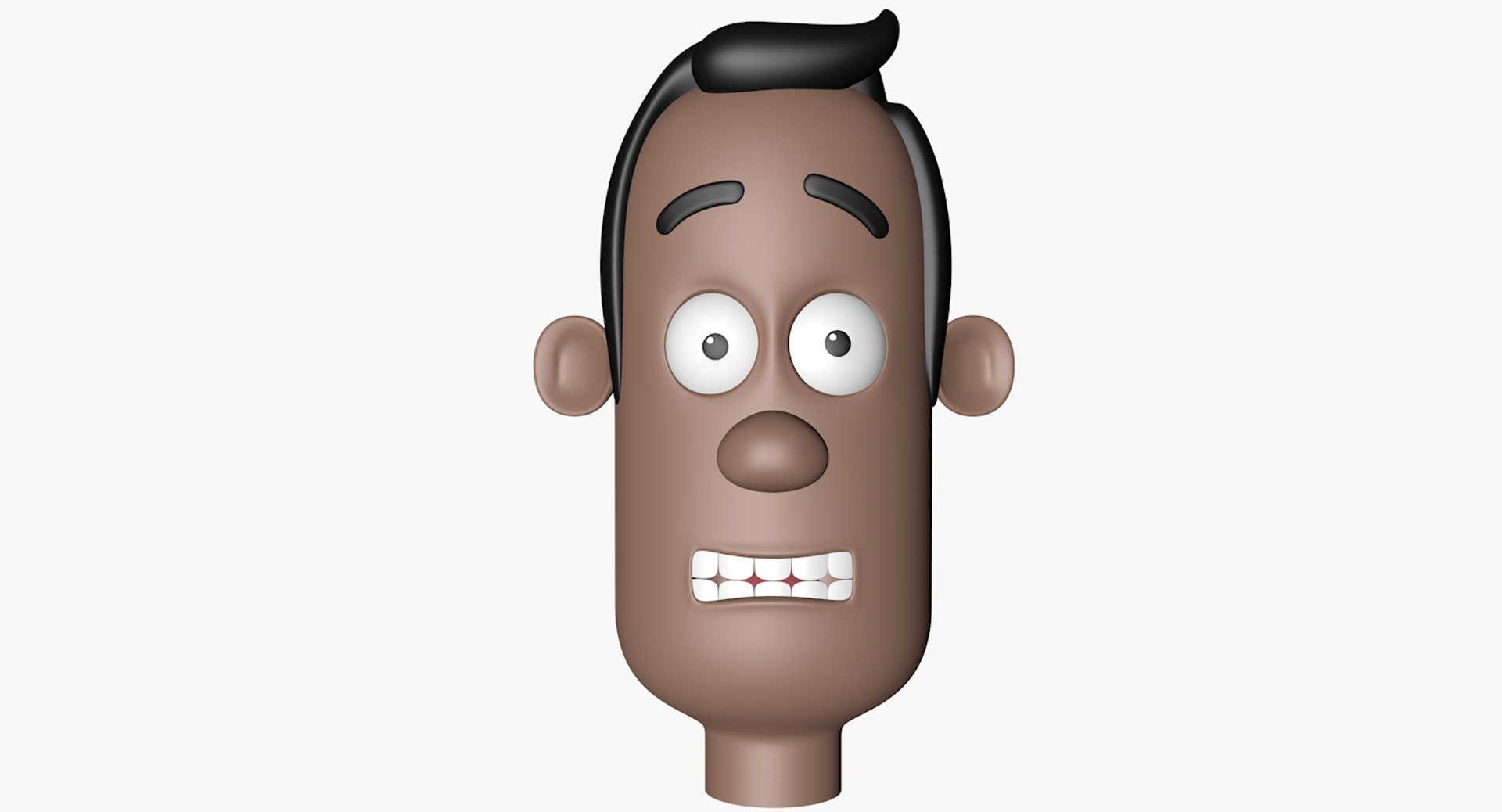 Head Character Different Emotions 3D Model - TurboSquid 1411245