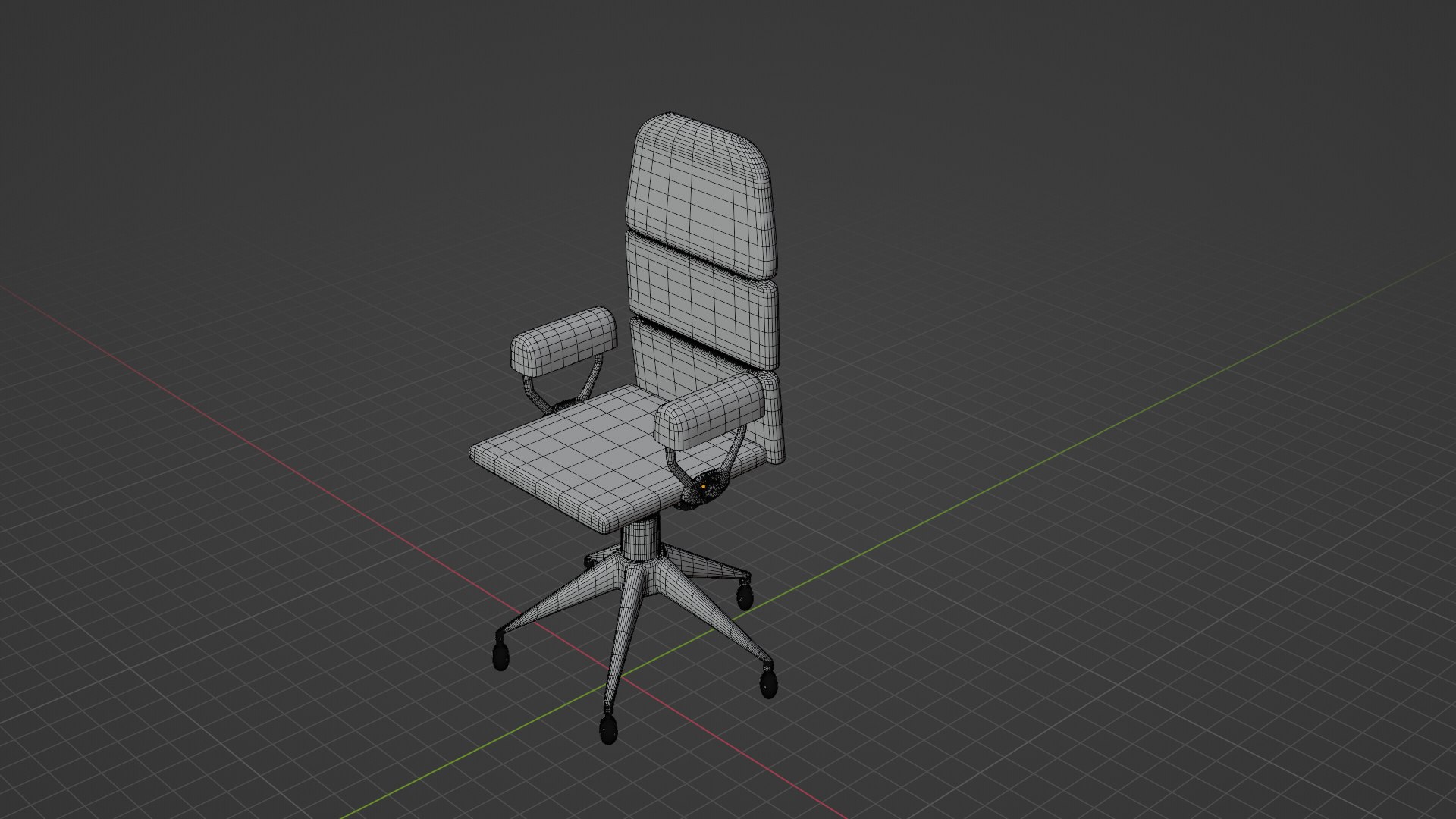 3D Office Chair Model - TurboSquid 2108056