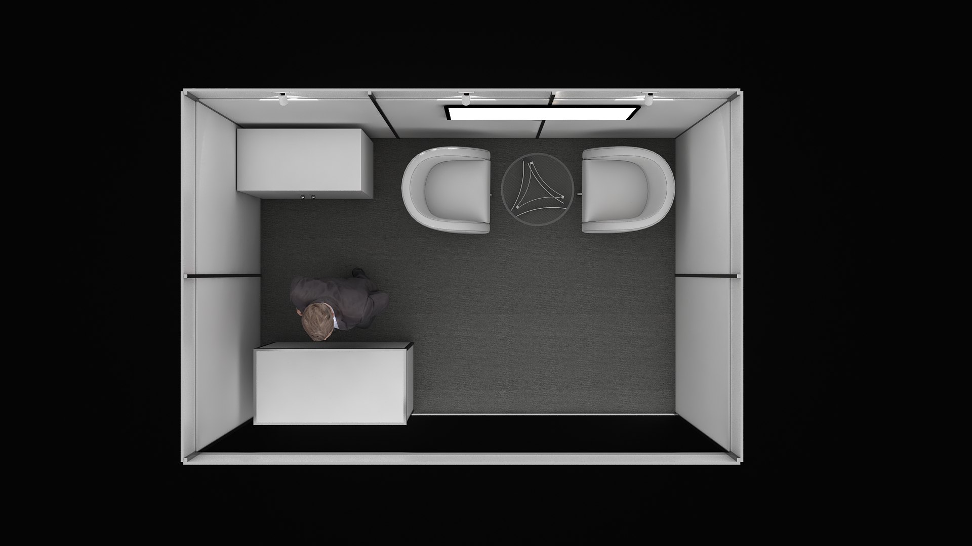 Booth 3x2 M 2016 V 3D - TurboSquid 1863444