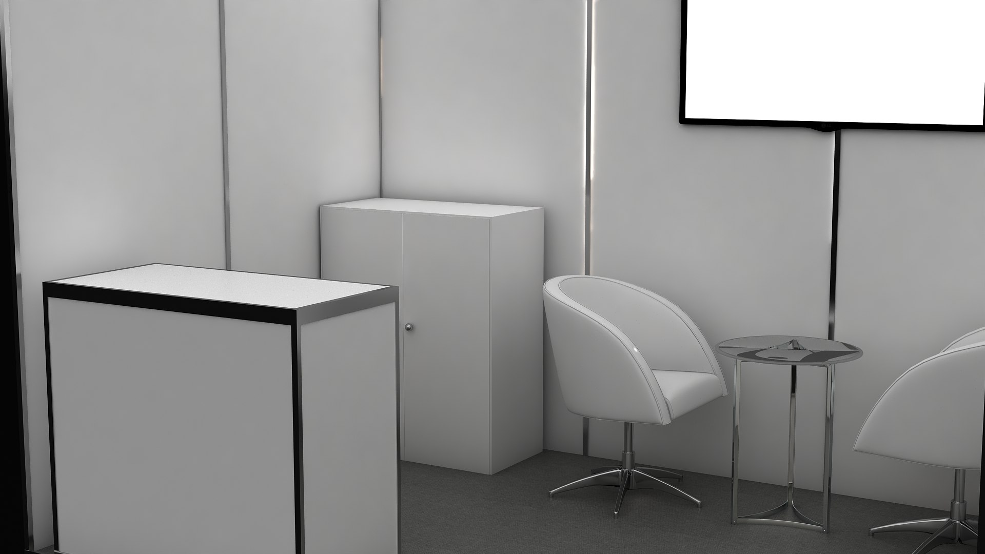 Booth 3x2 M 2016 V 3D - TurboSquid 1863444