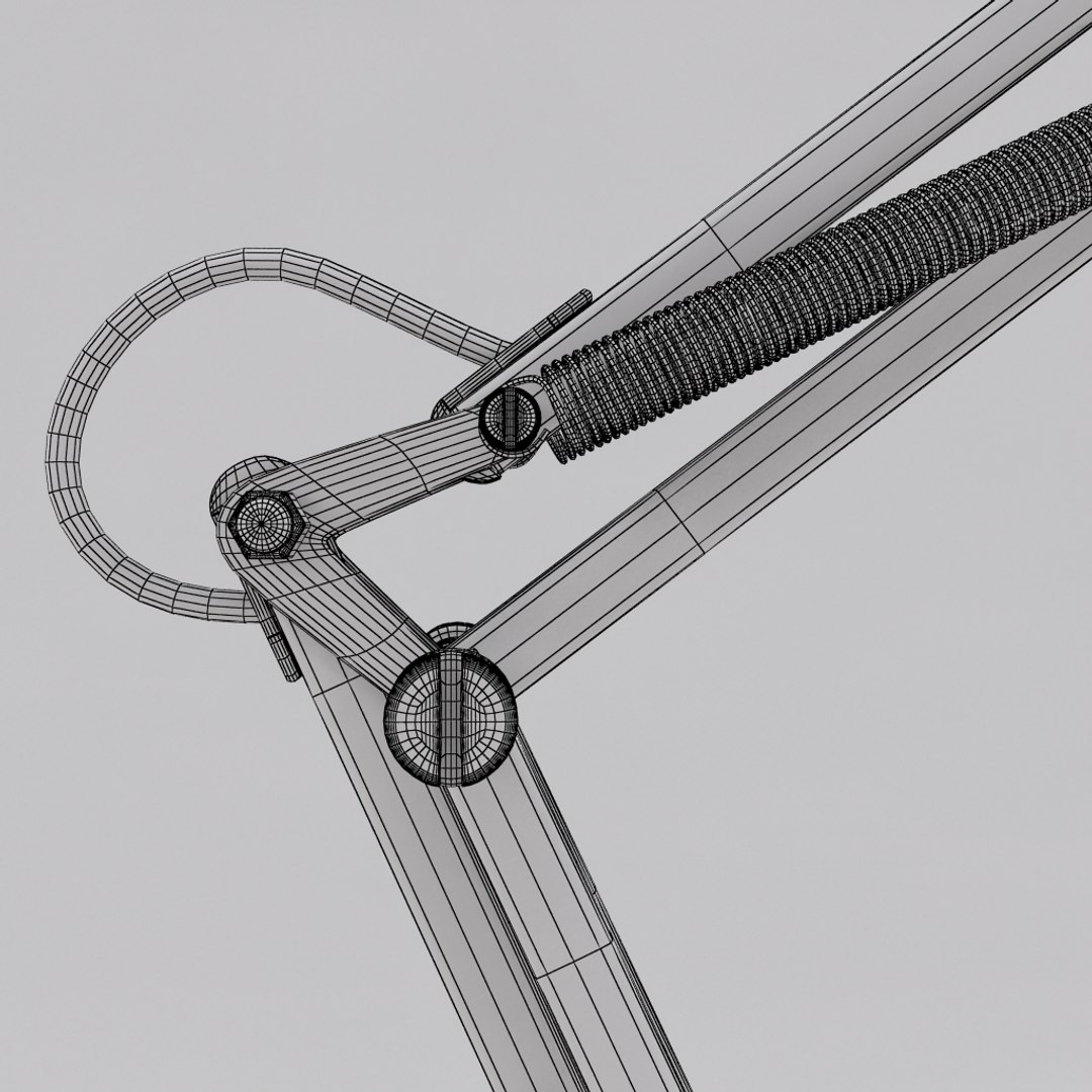 Forsa Work Lamp 3d Model