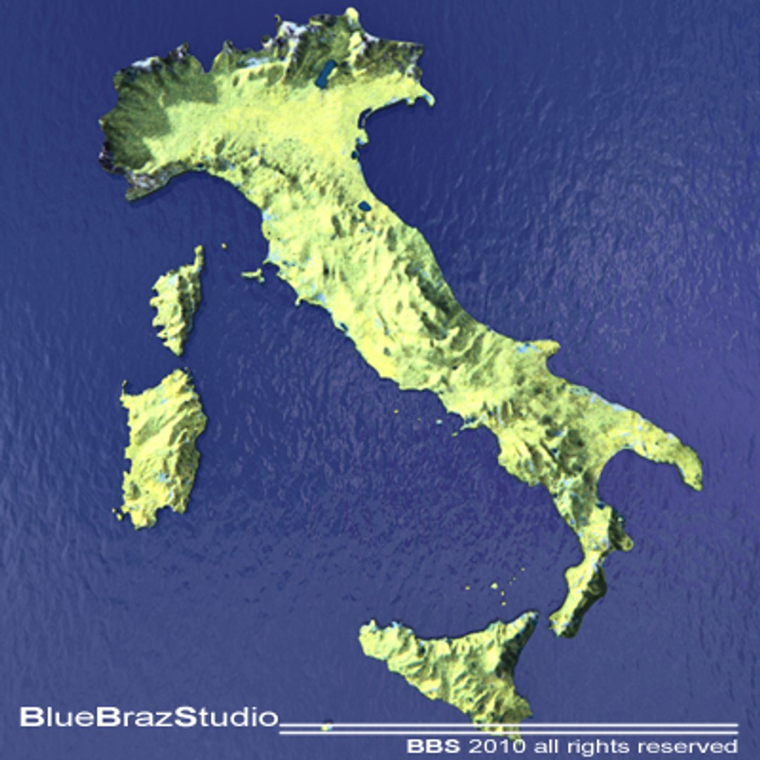 C4d Italy Maps