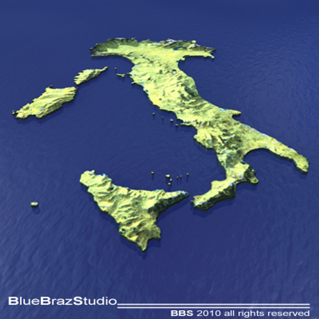 C4d Italy Maps