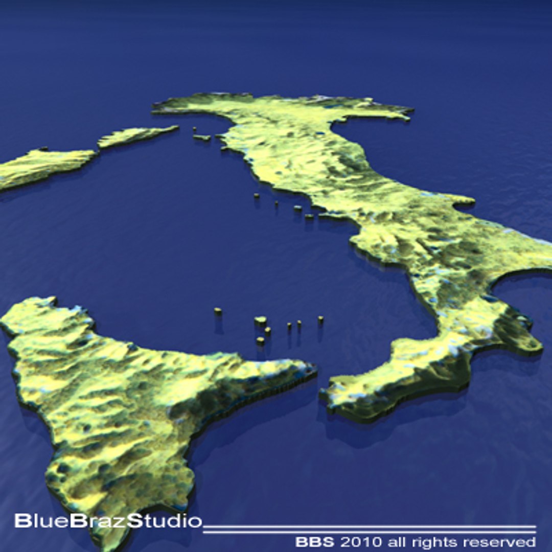 C4d Italy Maps