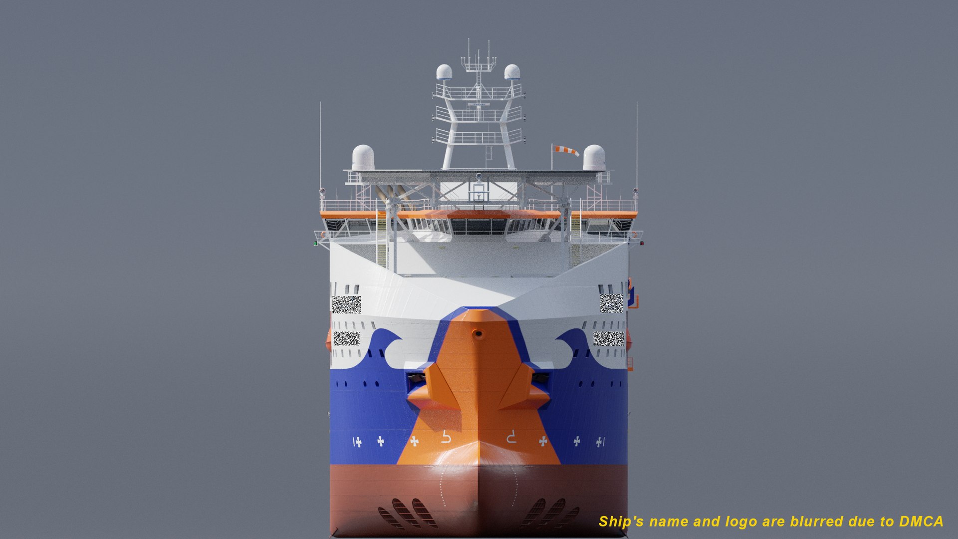 Cable Laying Vessel 3D Model - TurboSquid 2309463