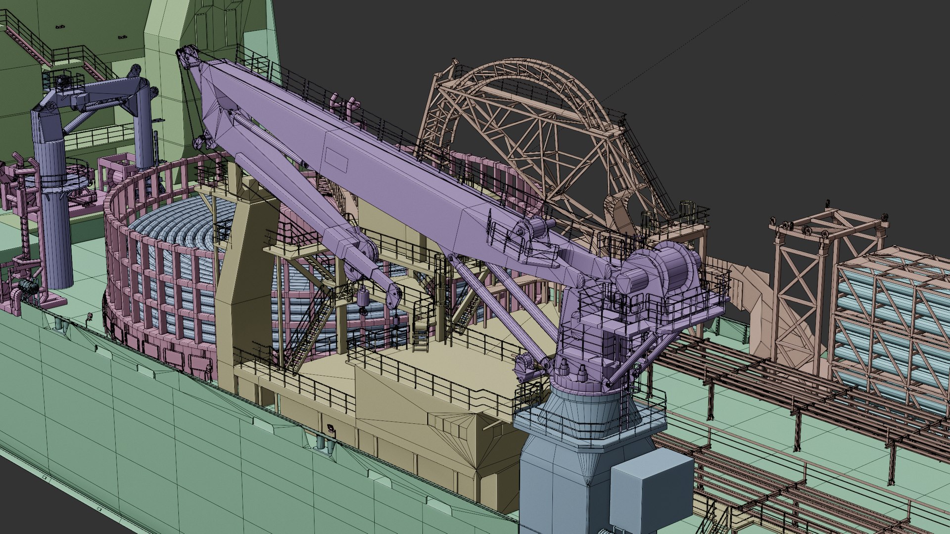 Cable Laying Vessel 3D Model - TurboSquid 2309463
