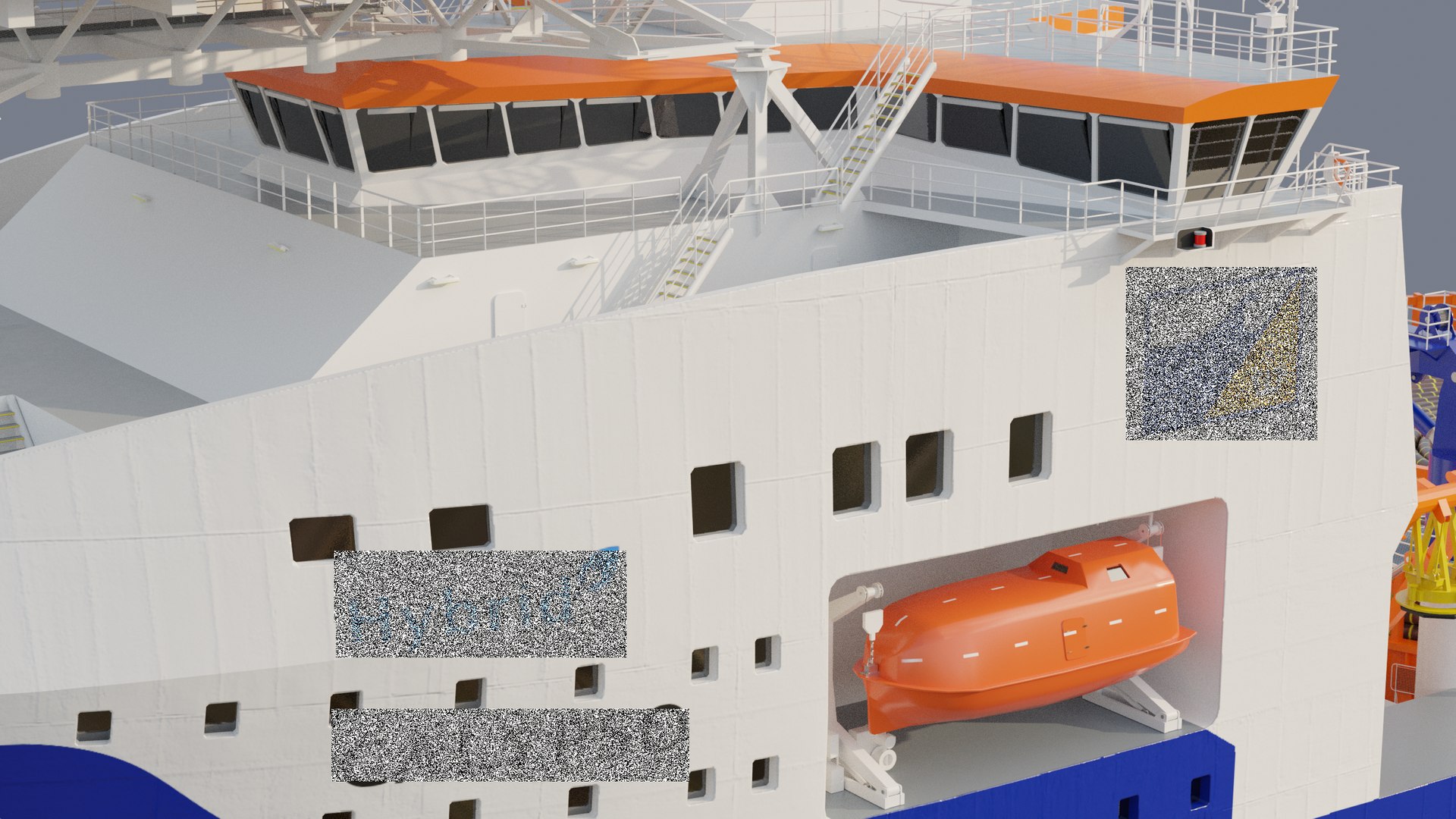 Cable Laying Vessel 3D Model - TurboSquid 2309463