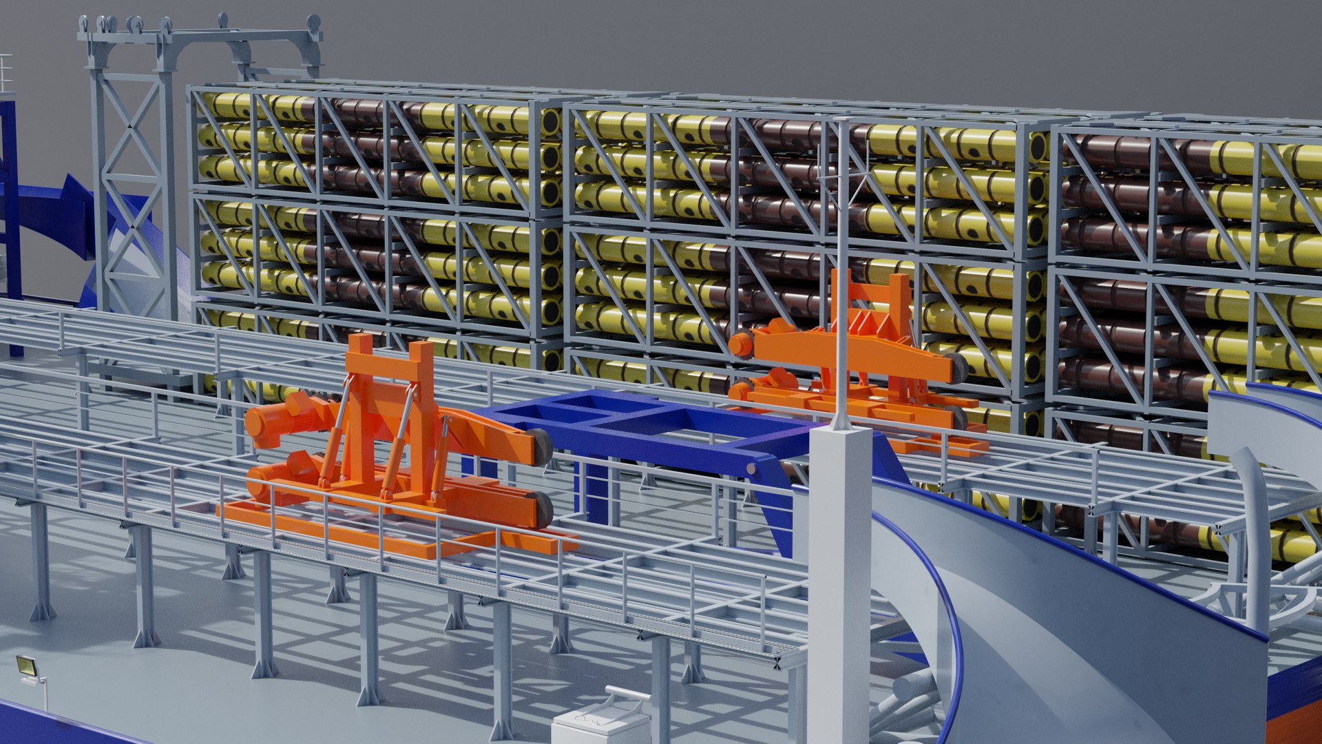 Cable Laying Vessel 3D Model - TurboSquid 2309463