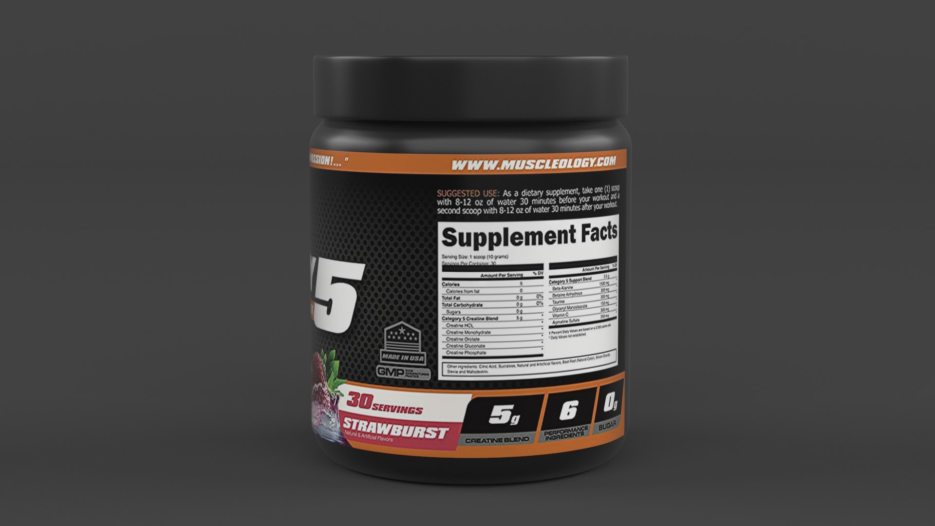 Protein Powder 3D Model - TurboSquid 2222662