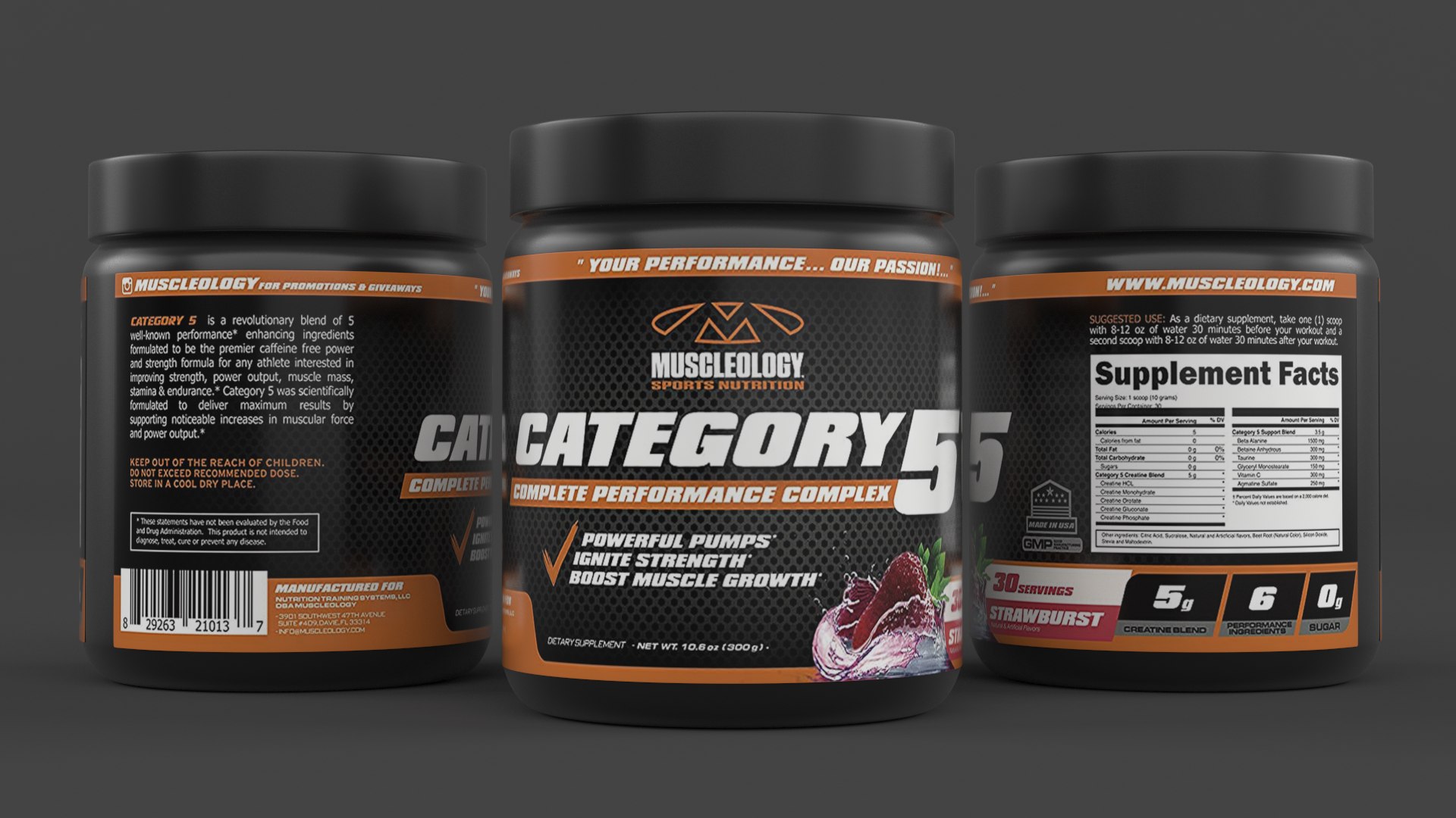 Protein Powder 3D Model - TurboSquid 2222662