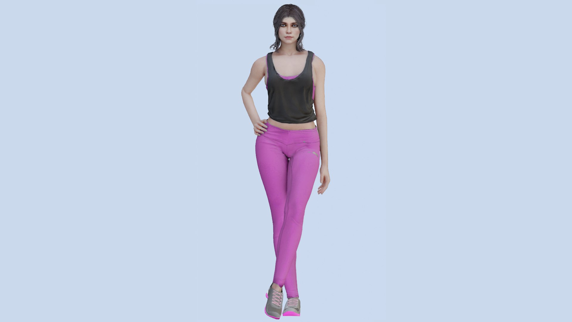 3D Model VR PBR FEMALE AVATAR CHARACTER DEMI 3D MODEL CHEAP PRICE ...