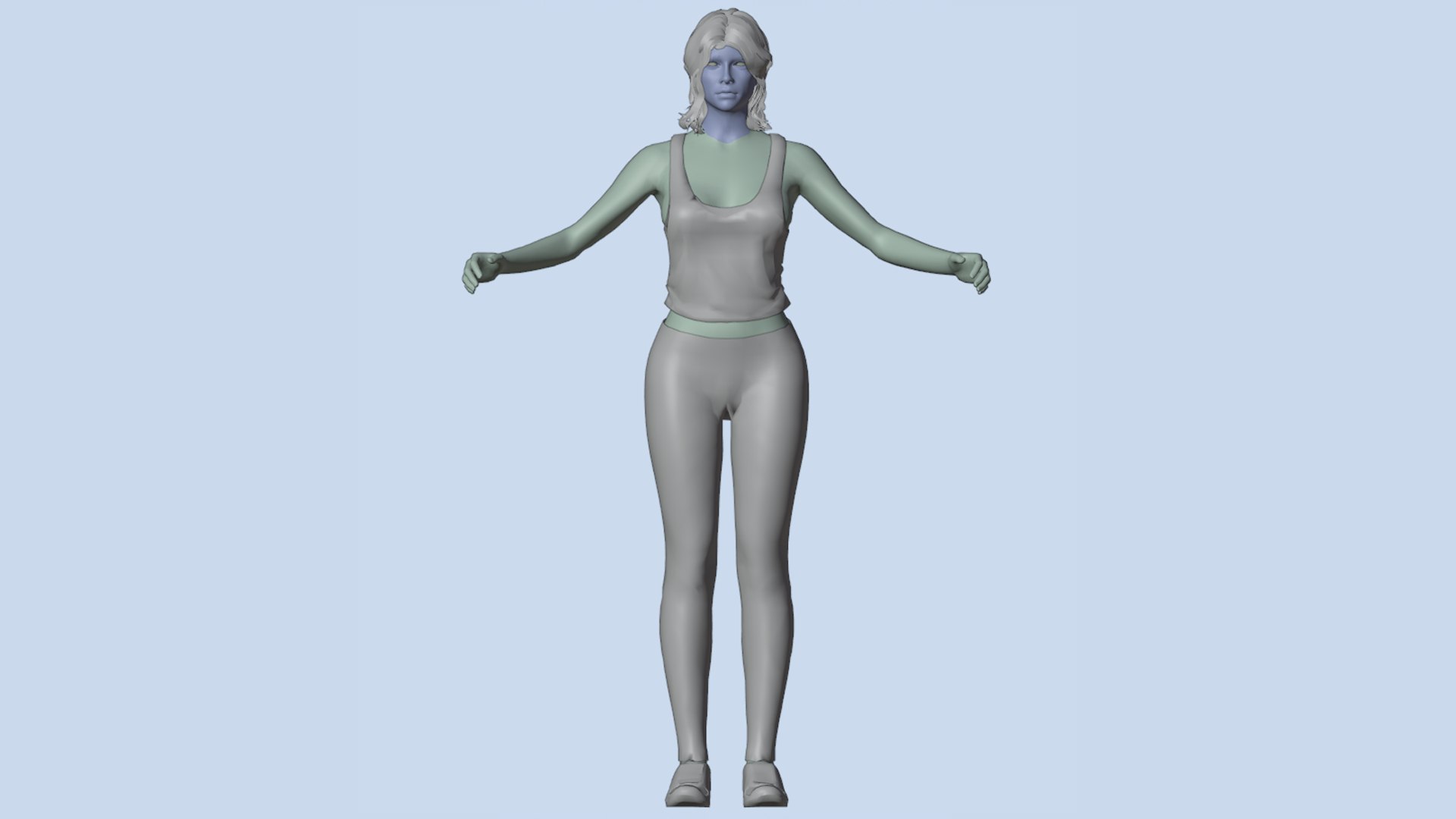 3D Model VR PBR FEMALE AVATAR CHARACTER DEMI 3D MODEL CHEAP PRICE - TurboSquid 2011306