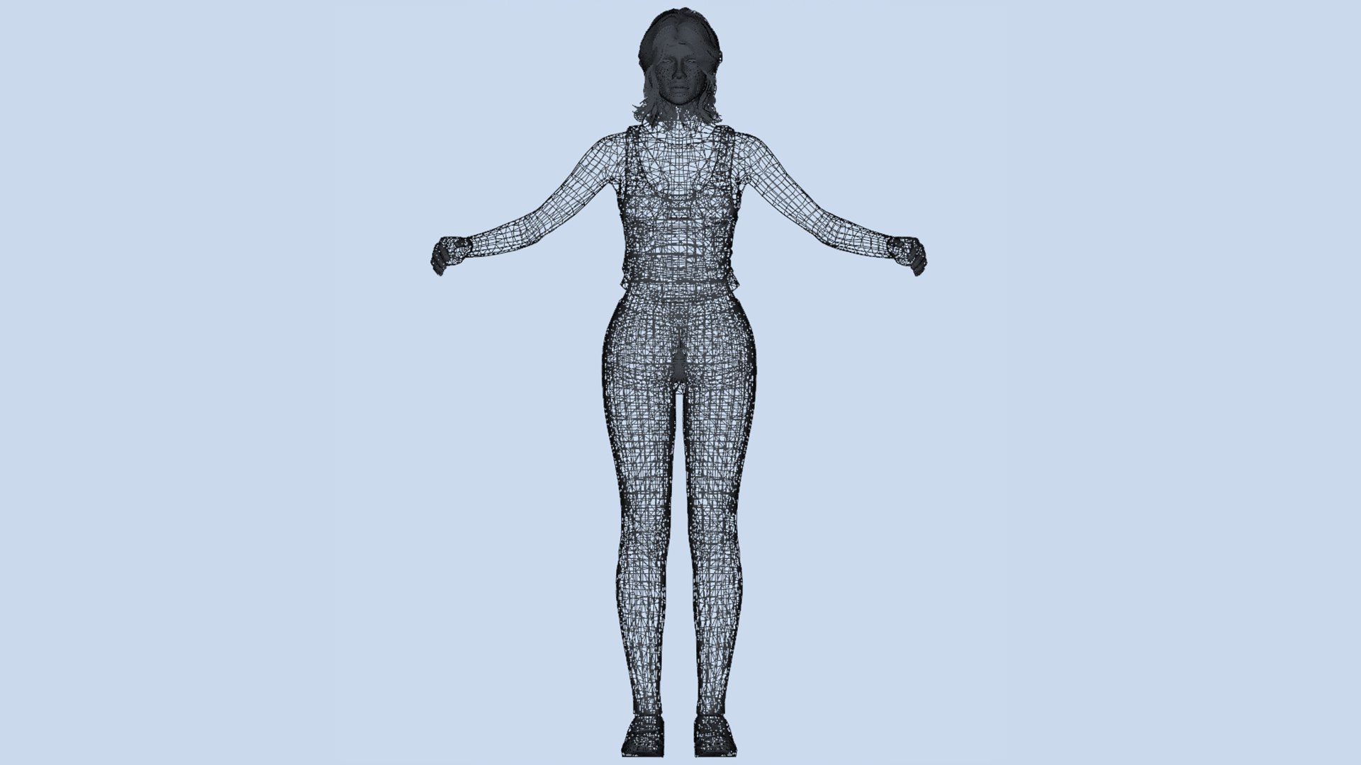 3D Model VR PBR FEMALE AVATAR CHARACTER DEMI 3D MODEL CHEAP PRICE - TurboSquid 2011306