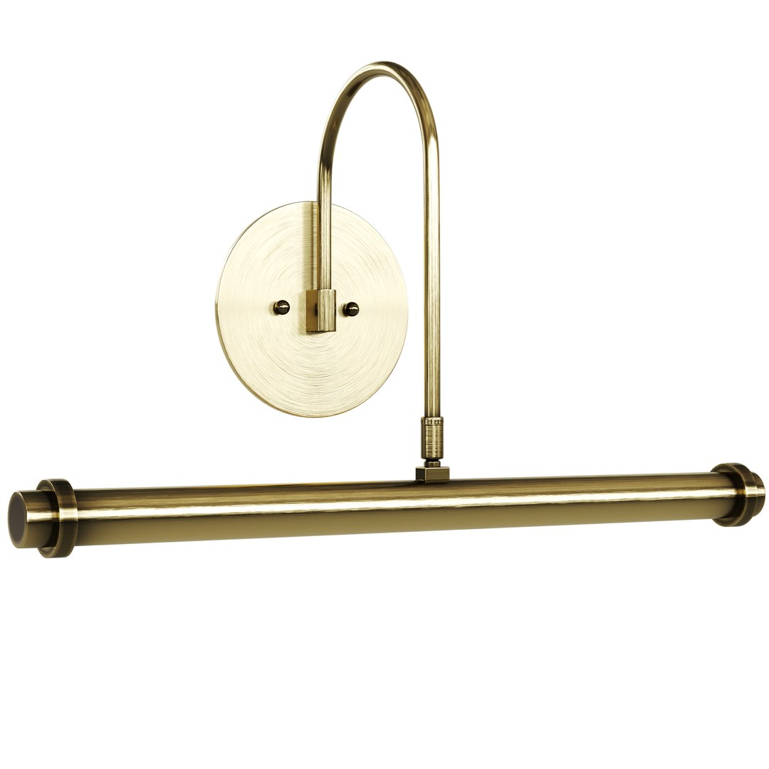 3D House Of Troy Slim-line LED Picture Light - TurboSquid 1955546