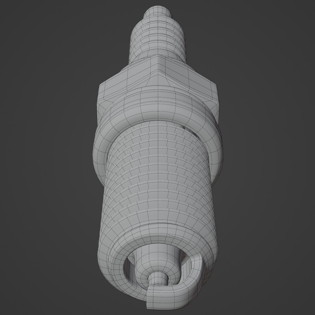 Spark Plug Model - TurboSquid 2018812
