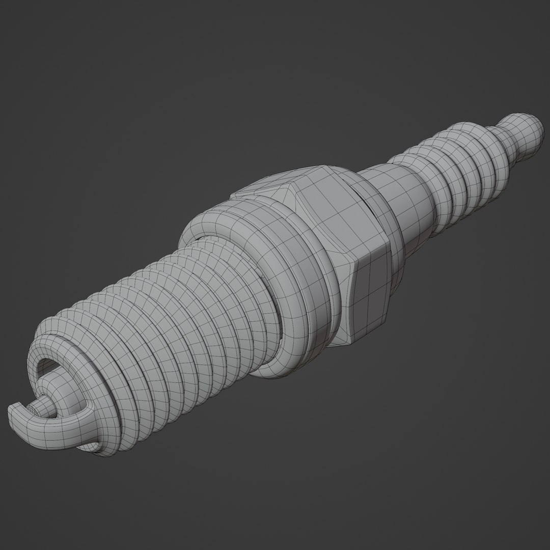 Spark Plug Model - TurboSquid 2018812