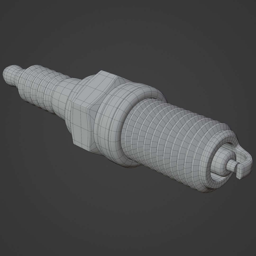 Spark Plug Model - TurboSquid 2018812
