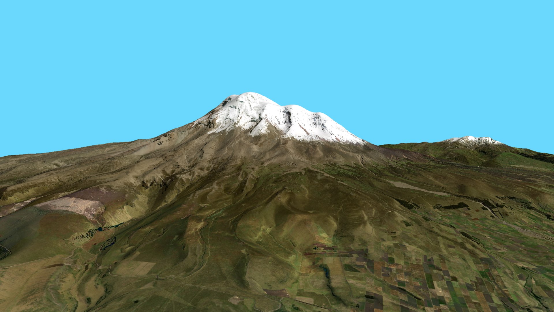 3D 3 Highest Mountains model - TurboSquid 2030362