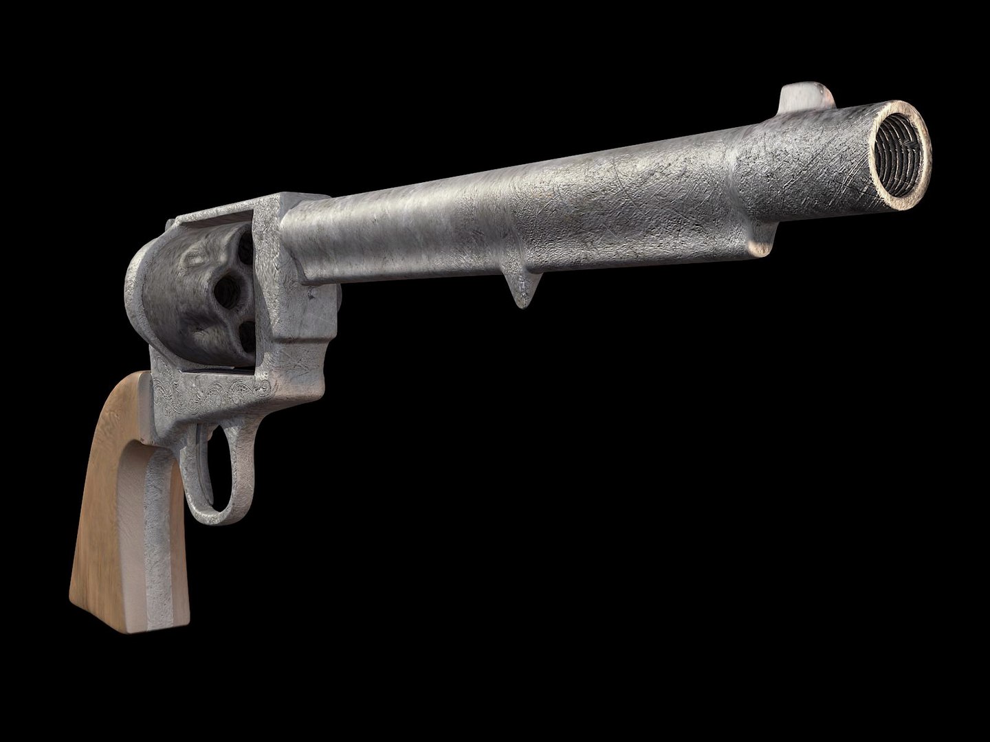 Colt Revolver Model - TurboSquid 1196080