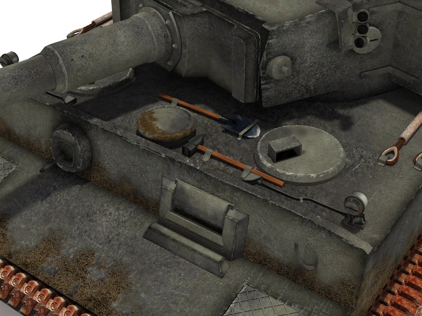 Tank Tiger 502 Battalion Max