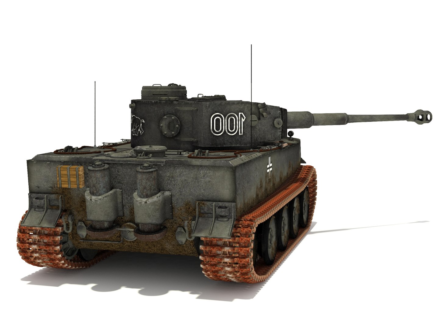 Tank Tiger 502 Battalion Max