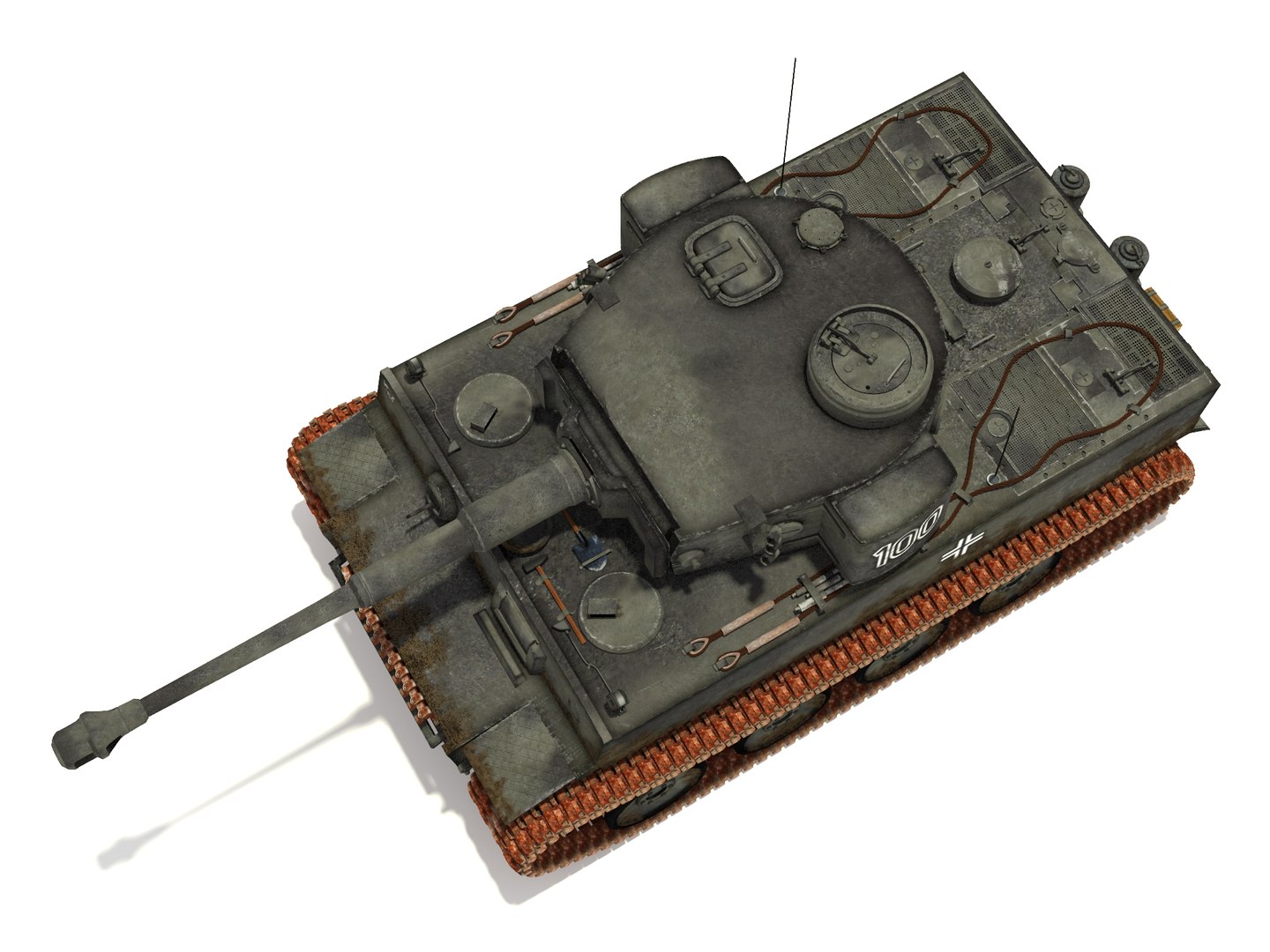 Tank Tiger 502 Battalion Max