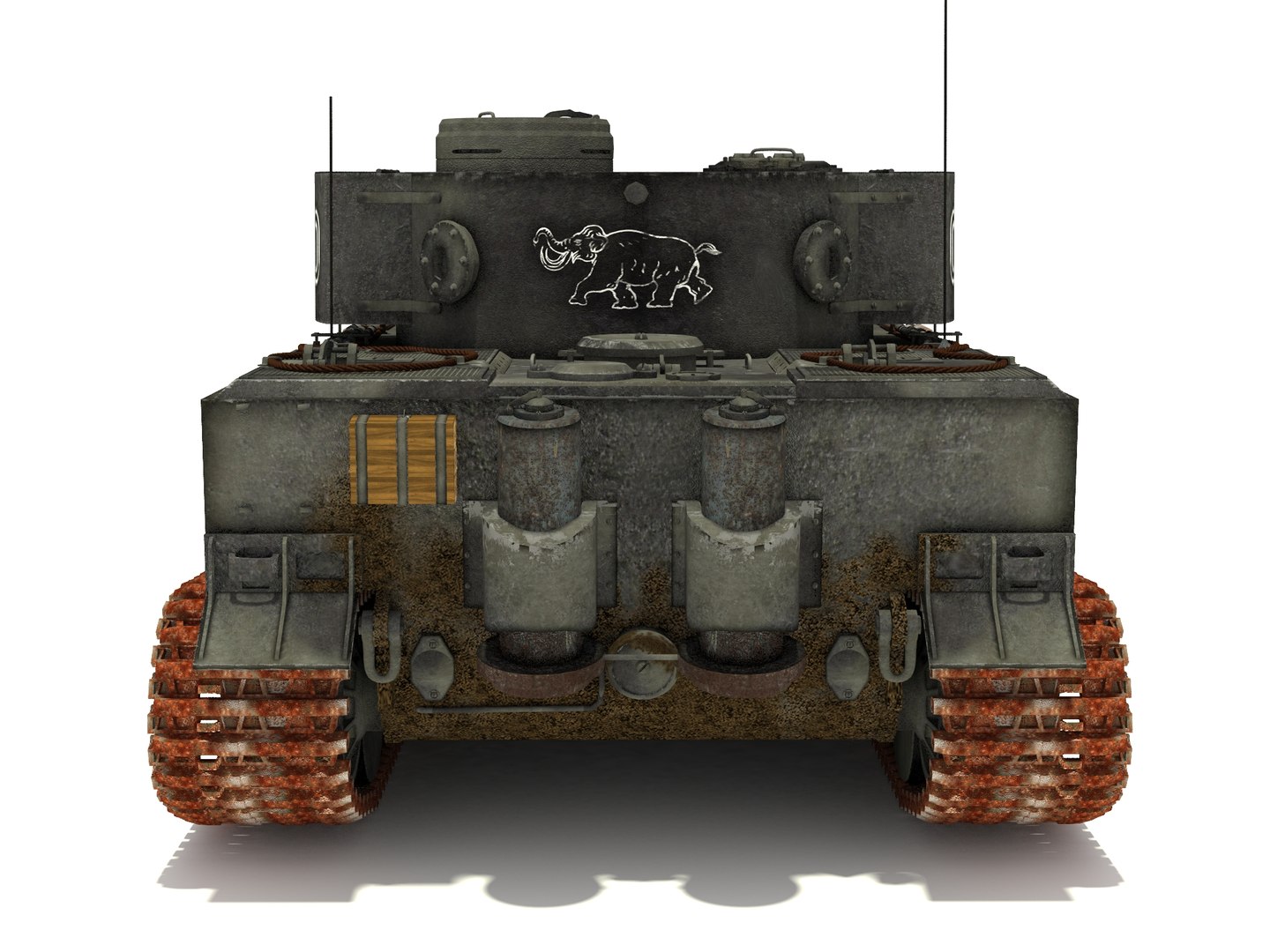 Tank Tiger 502 Battalion Max